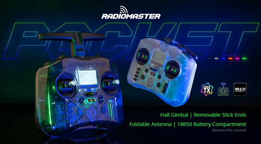 Aparatura RC Radiomaster Pocket ELRS