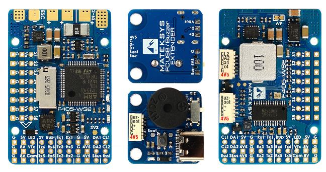 Kontroler lotu FC Matek F405 WSE