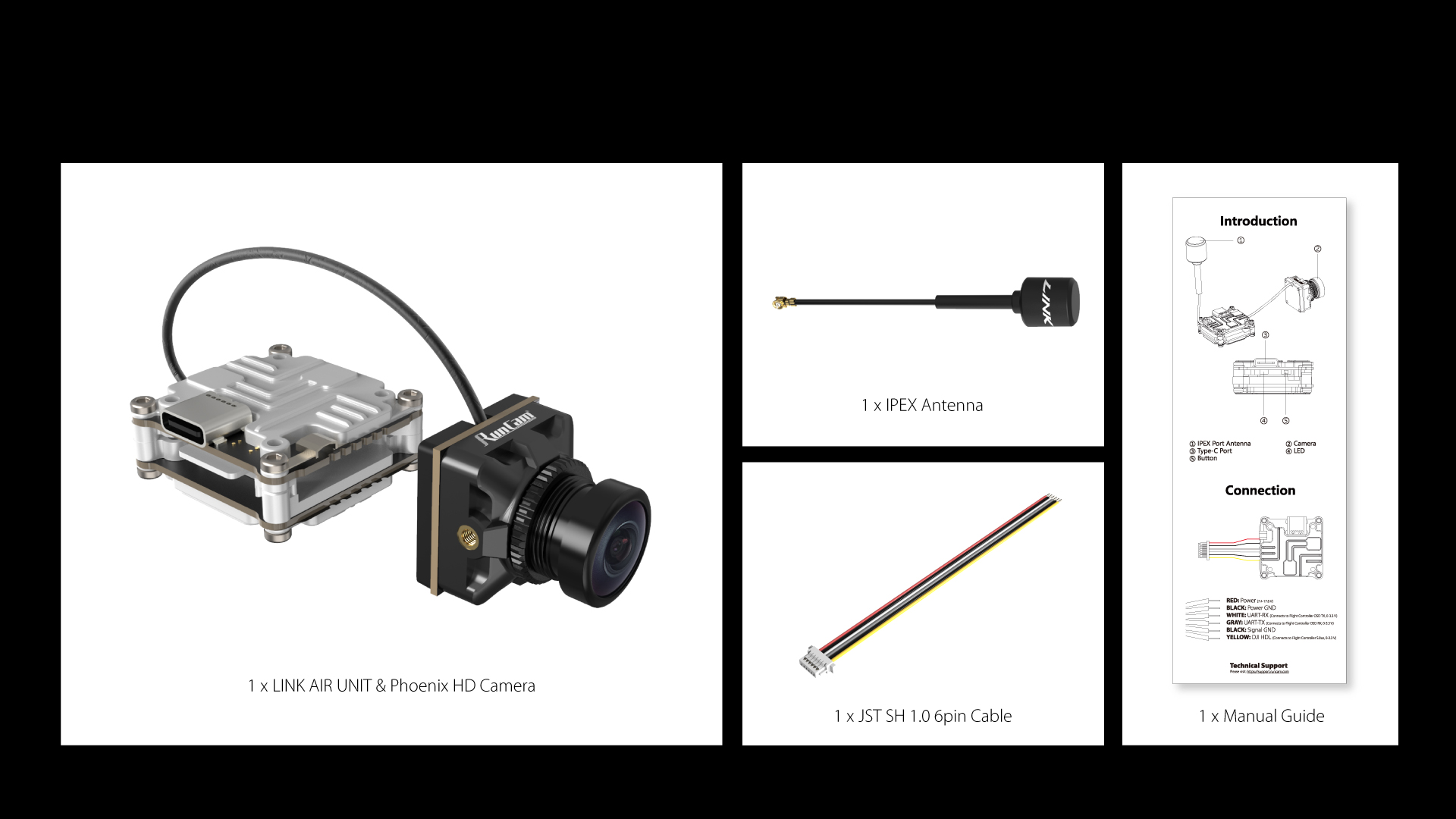 RunCam Link Wasp zestaw z kamerą Micro HD Kit do DJI FPV SYSTEM (Vista)