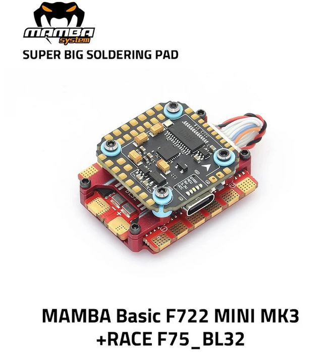Stack Diatone Mamba Race F722 Mini MK3